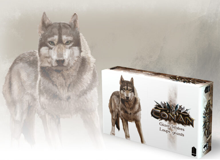 Conan - Giant Wolves - Monolith Board Games
